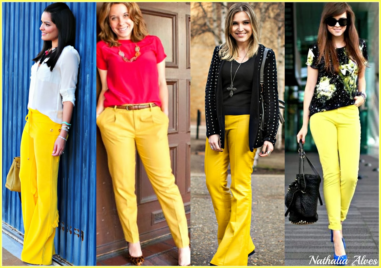 Looks com Amarelo - Você Usaria? | Nathalia Alves
