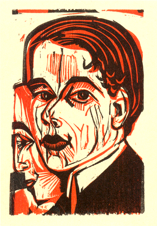 Sunshine llamas and graphite: Ernst Ludwig Kirchner - Printmaking