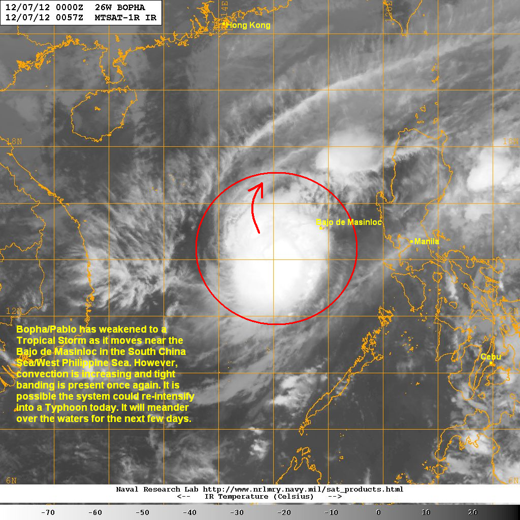 SA GITNA NG BAGYO: Tropical Storm Bopha (Bagyong Pablo) Update #24