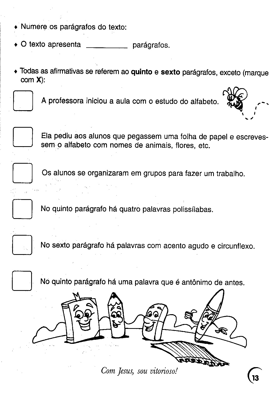Atividades e Exercícios de Português para o 5º ano prontas para ...