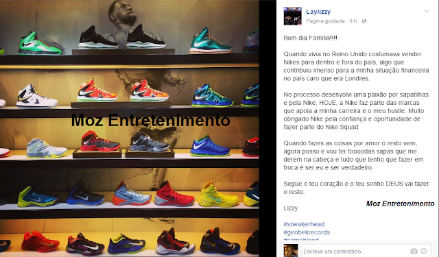 RAPPER LAY LIZZY ASSINA CONTRACTO COM A NIKE - Expresso247
