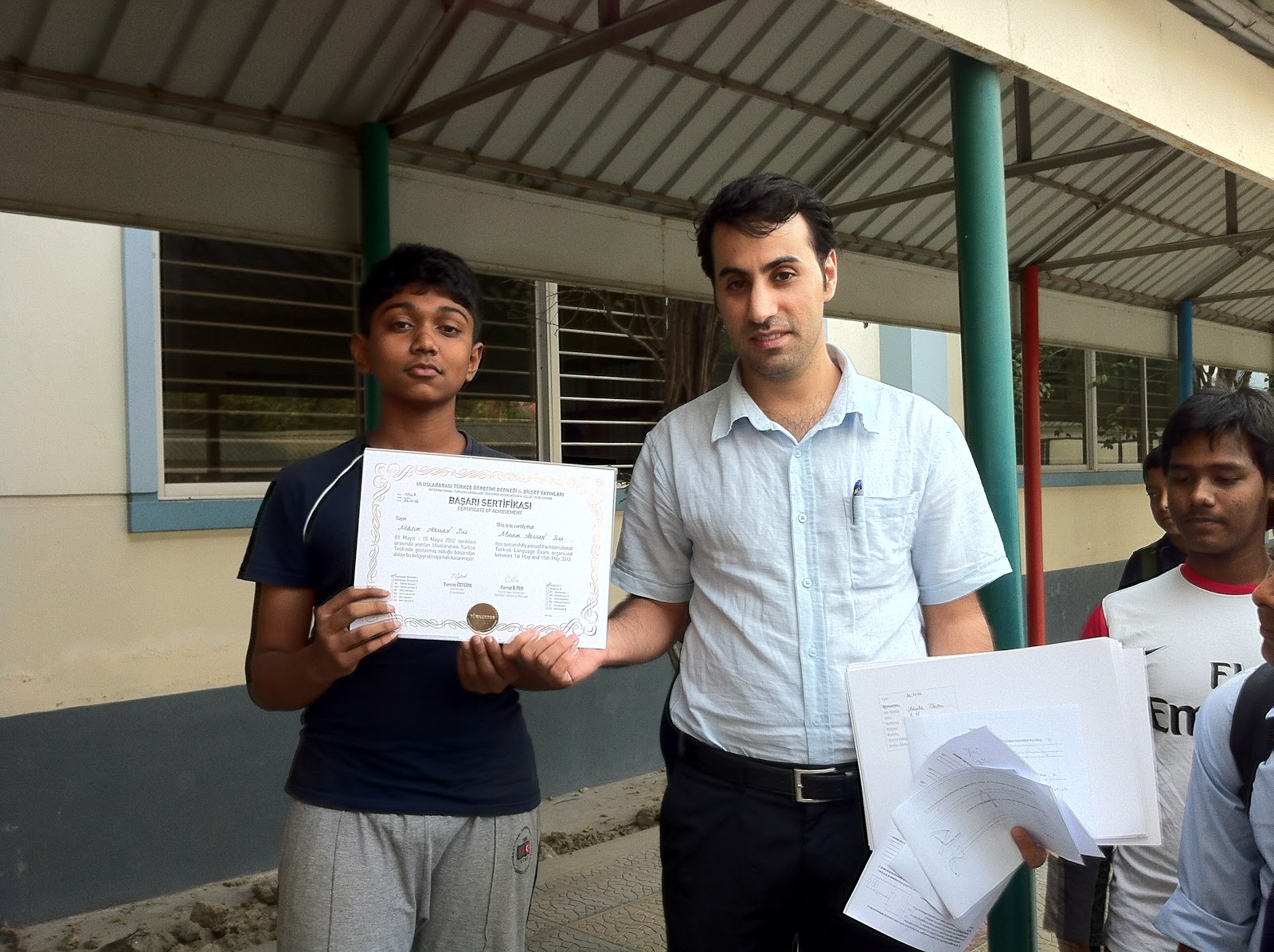 International Turkish Hope School: Certificate of Success in Turkish Exam