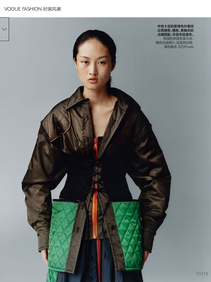 ASIAN MODELS BLOG: EDITORIAL: Jing Wen for Vogue China, October 2016