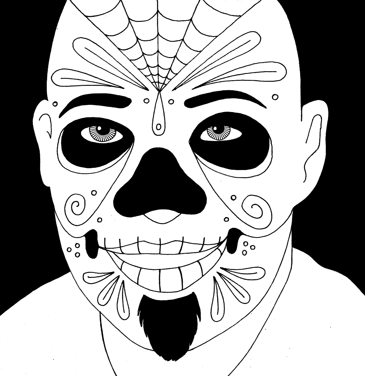 Yucca Flats, N.M.: Calaca-A-Day 365 Project Day Day 35 - +Jose G ...