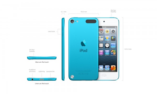 Apple's 5th Generation iPod Touch: Features & Specifications | Gizmolab ...