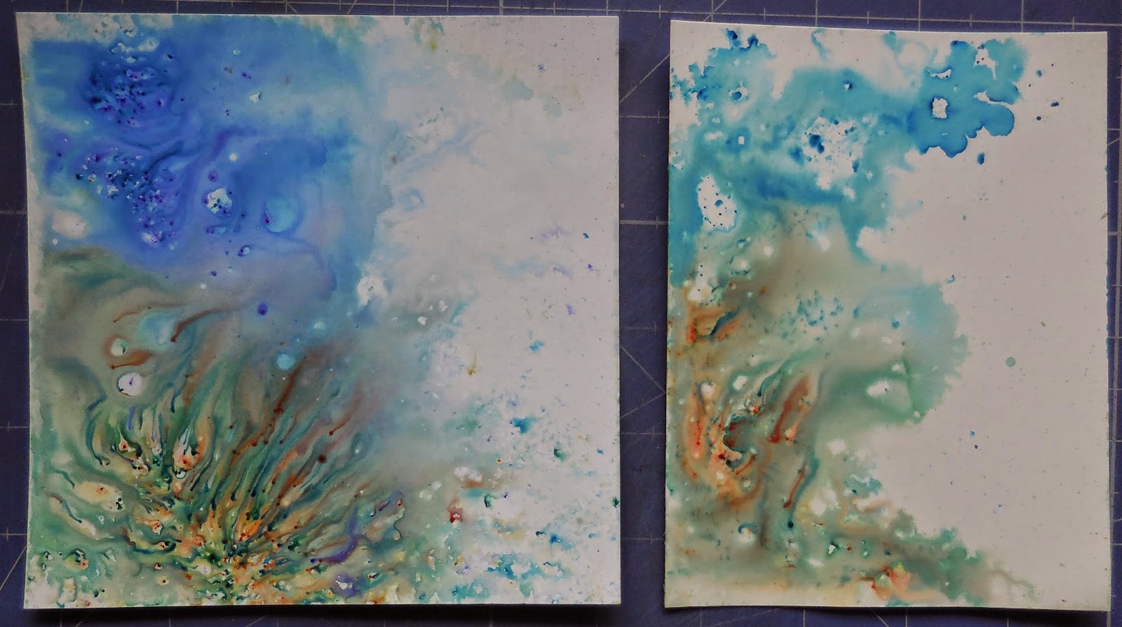 Ink, Paint & Me: Brusho workout!