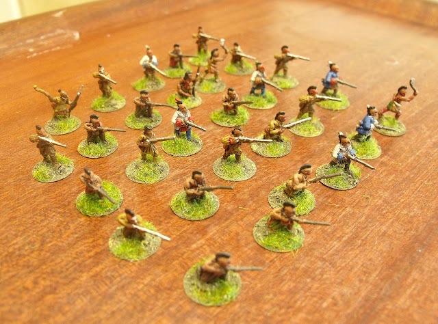 Analogue Hobbies: From RayR: 15mm Native American Tribal Warriors from ...