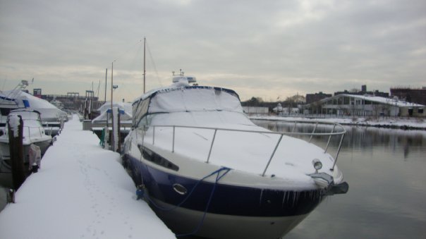 Boating in Winter