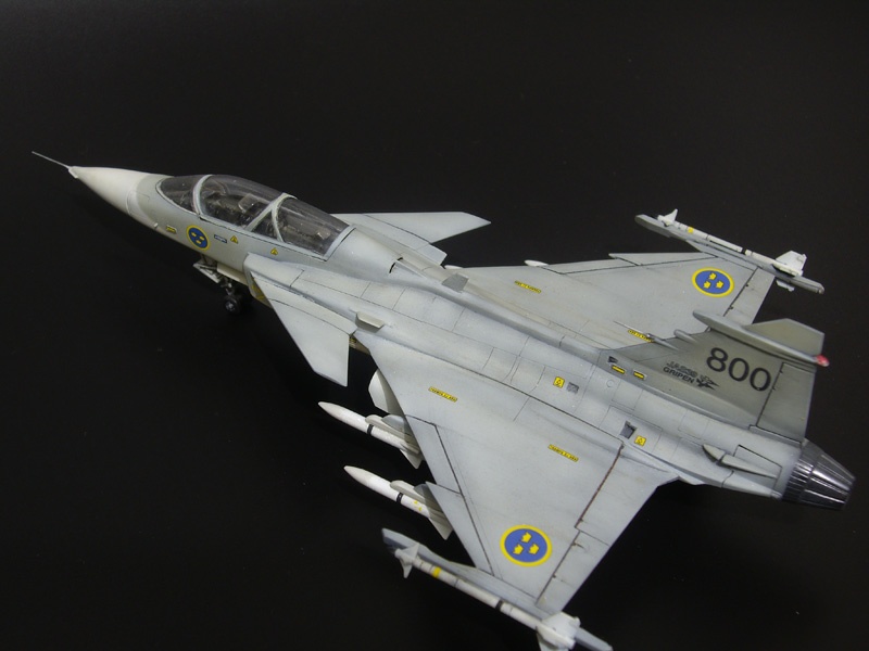 JAS-39B Gripen Twin Seater 瑞典 JAS-39B 鷹獅雙座戰機