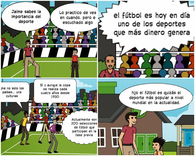 El deporte : Comic sobre la importancia del deporte