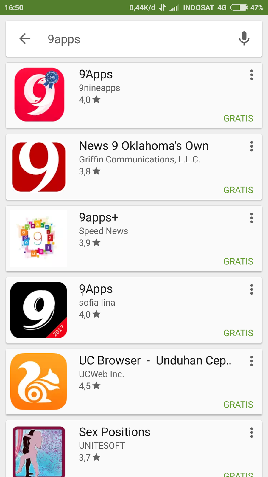 2. Maka kamu akan menemukan hasil seperti gambar dibawah ini, kamu klik ...