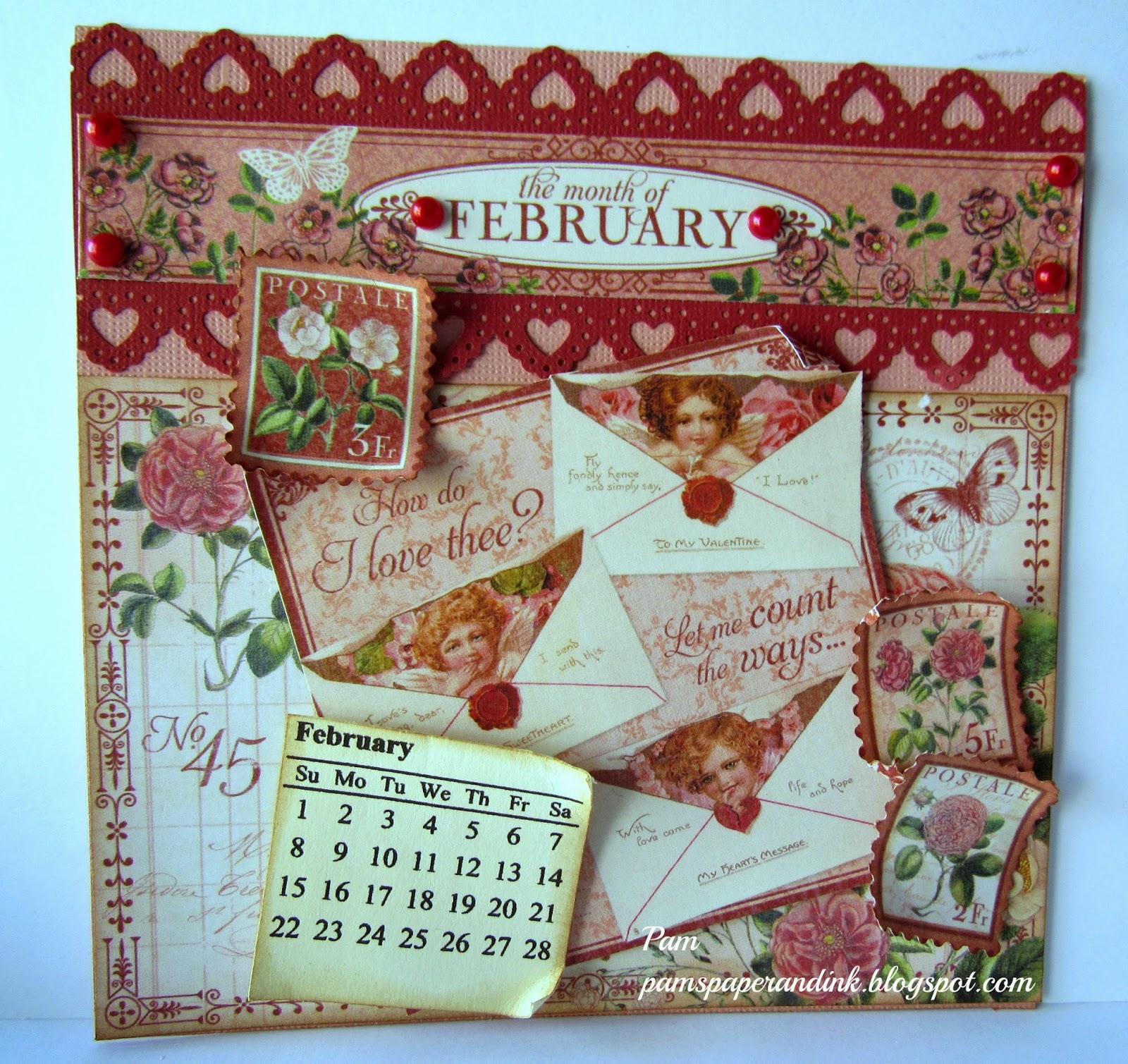 Pam's Paper & Ink : Out with February