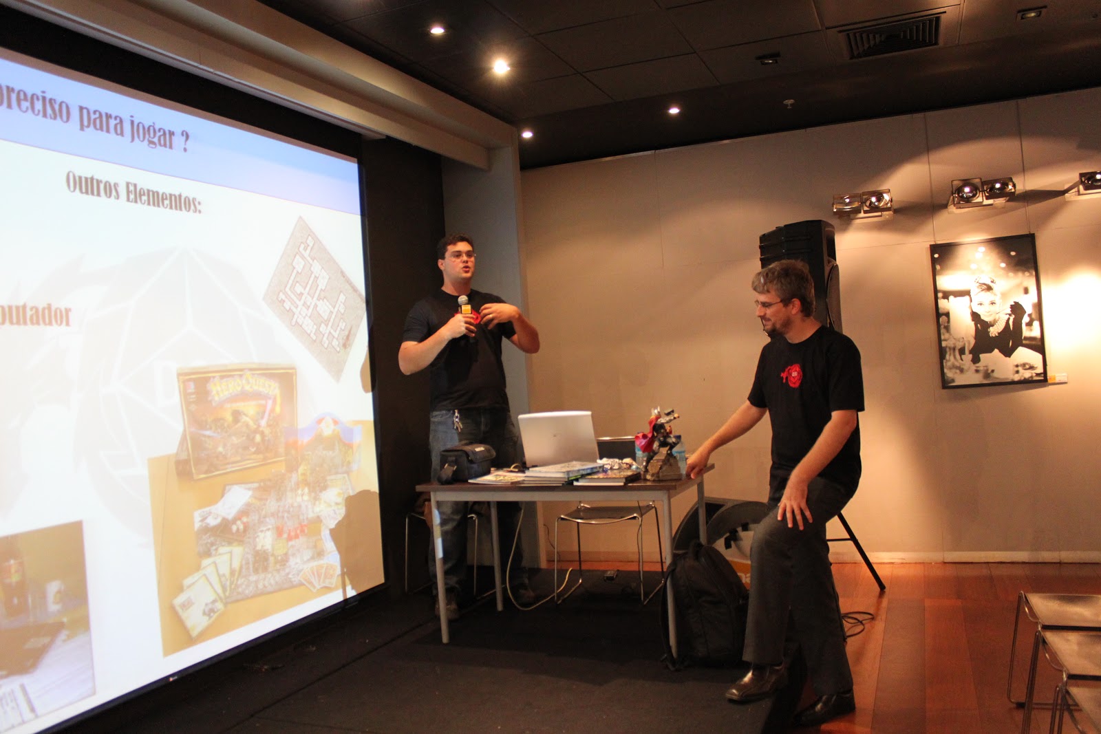 VÓRTEX: Fotos da Palestra na FNAC