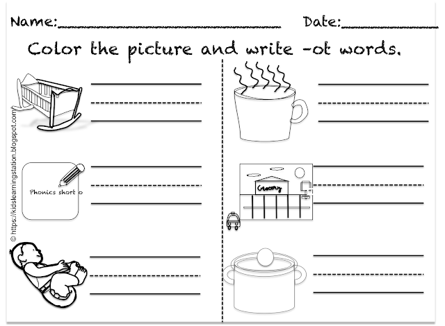 My English Tutor: Short Vowel o (-ob,-od, -og, -op, -ot, -ox words)