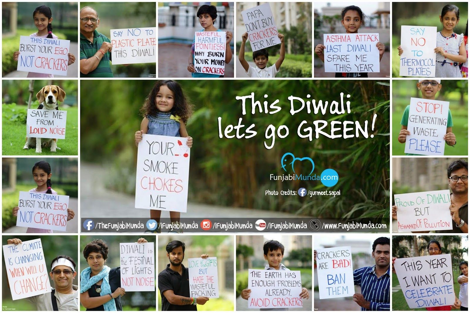 This Diwali lets go GREEN - fuNJABi MuNDA