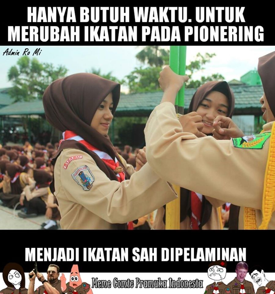 Kumpulan Meme Comic Pramuka Indonesia Part 2 - KakaKiky | Blog Edukasi