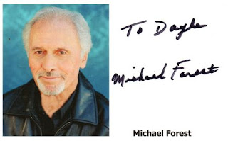Kiwiautogal's Autographs: Michael Forest
