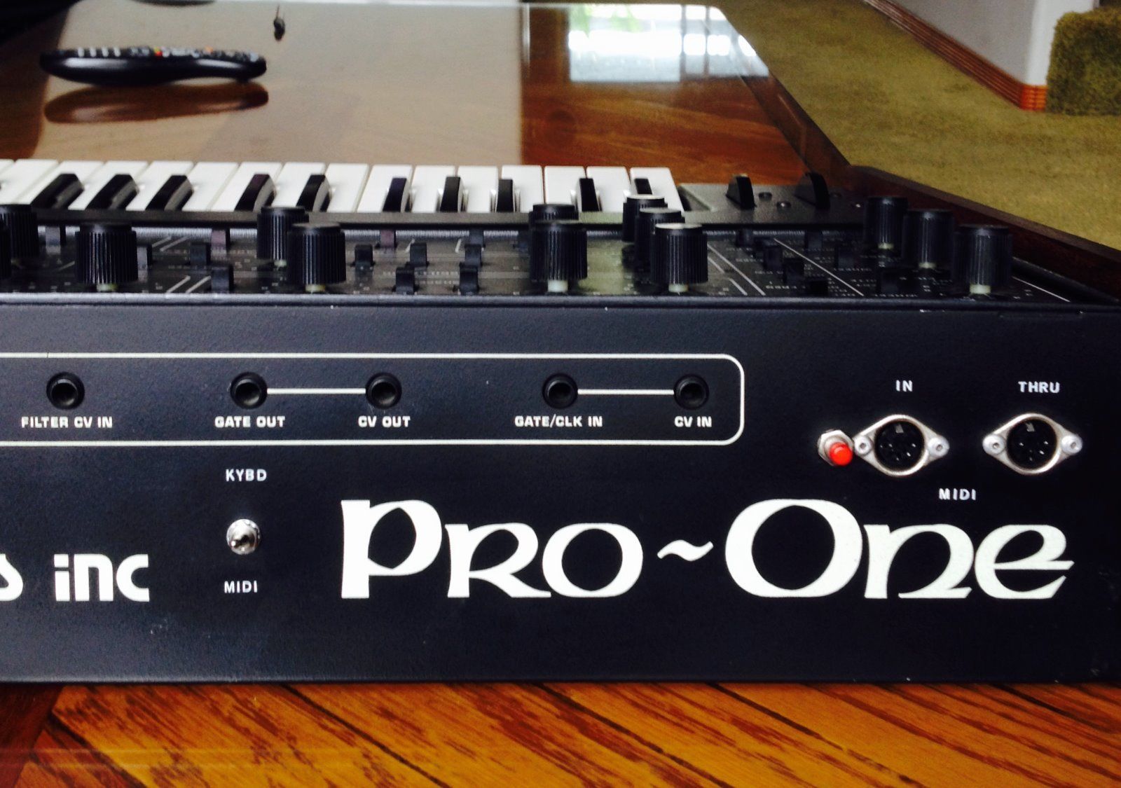MATRIXSYNTH: Sequential Circuits Pro One Synthesizer SN 5011 with MIDI