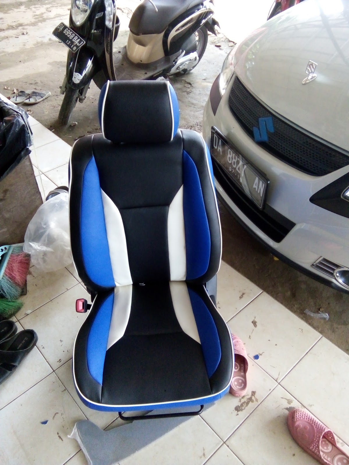 ALVARO JOK MOBIL INTERIOR CAR LEATHER SEAT VARIASI JOK DAN PLAFON MOBIL ...