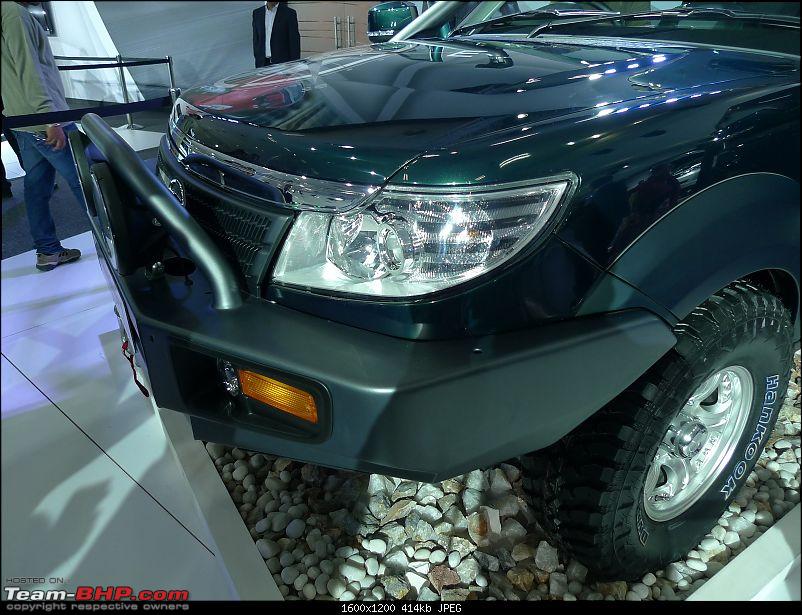Fun Arena: Modified Tata Safari Storme @ Auto Expo Delhi 2012