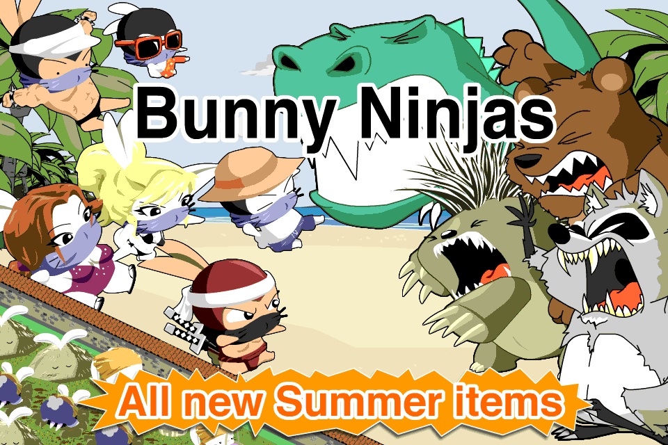 Bunny Ninjas- FREE iOS game