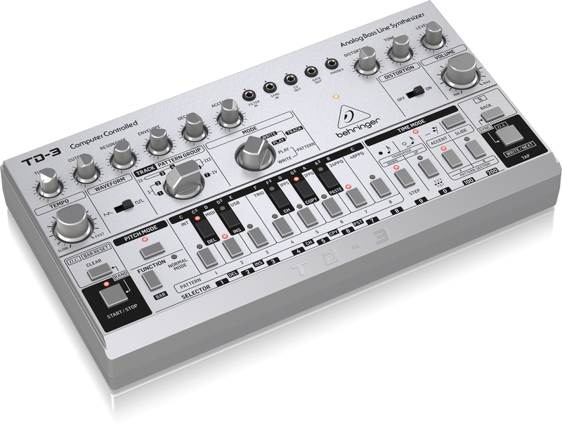 MATRIXSYNTH: Pics & Details on Behringer's New TB-303 - the TD-3 w/ 16 ...