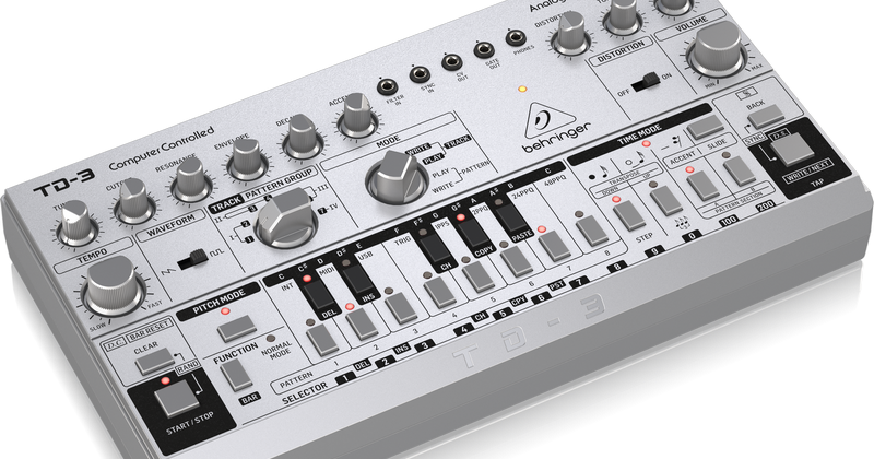 MATRIXSYNTH: Pics & Details on Behringer's New TB-303 - the TD-3 w/ 16 ...