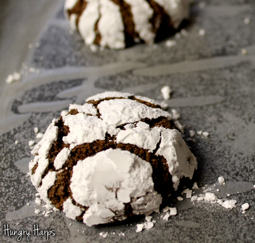Hungry Harps: Chocolate Crinkle Cookies