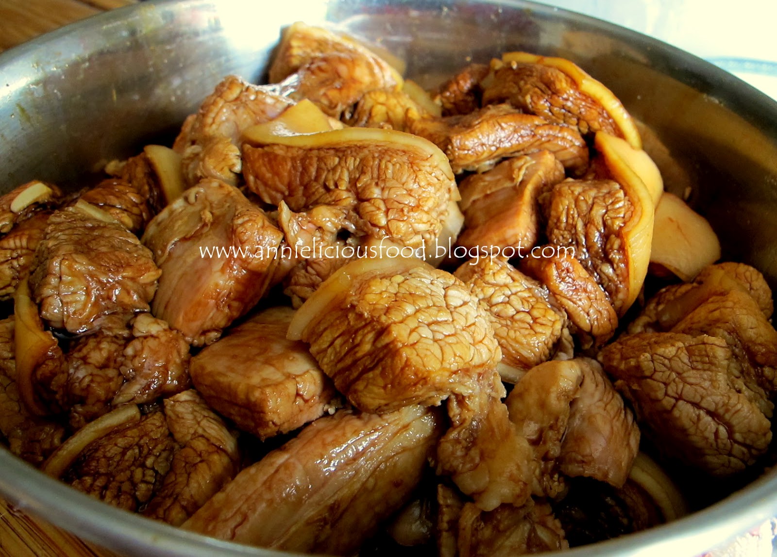 Annielicious Food: Babi Pongteh / Nyonya Braised Pork - (MFF - Melaka)