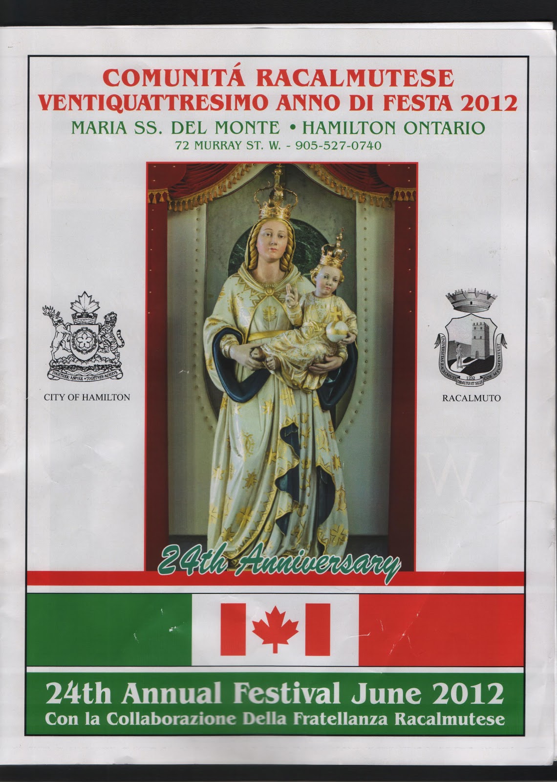 REGALPETRA LIBERA ((( blog Racalmuto))): Festa Maria SS. del Monte in ...