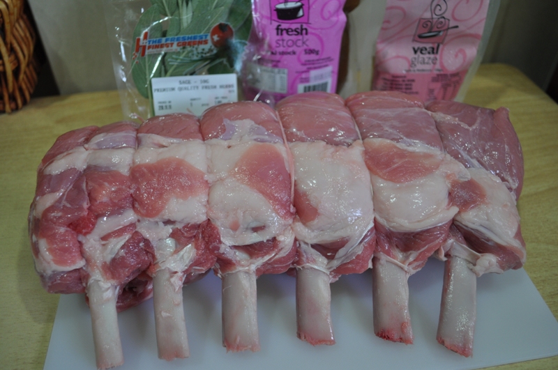 Uber Huber!: Milk-fed veal rack roast