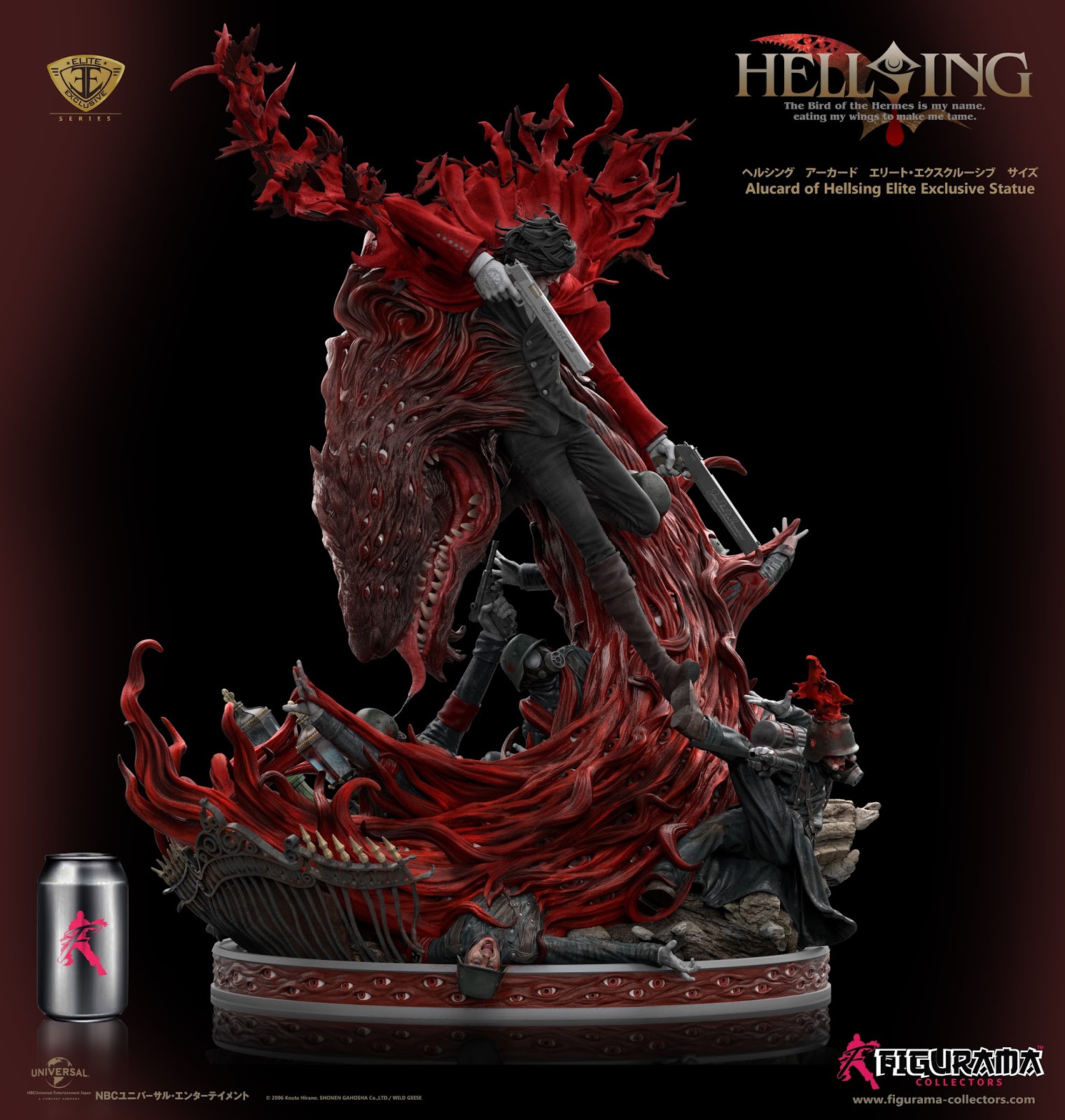 Hellsing Ultimate - Alucard Elite Exclusive statue (Figurama Collectors)