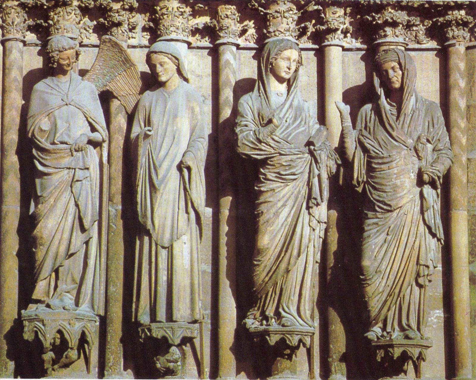 vivirarte: ARTE GÓTICO. ESCULTURA: Escultura gótica en Europa