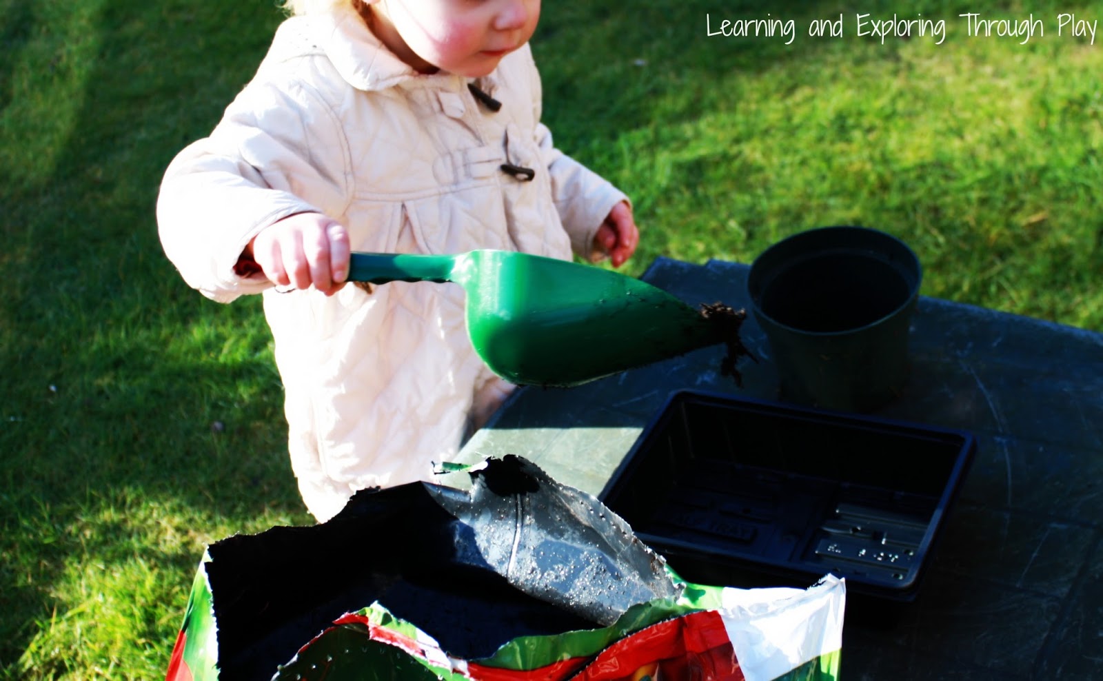 Children Planting Seeds