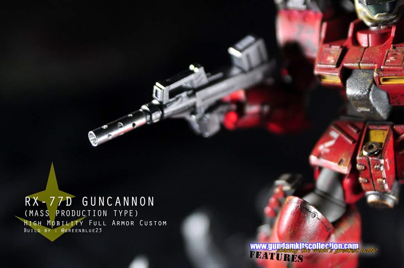 Custom Build: 1/144 Assault Guncannon - High Mobility Full Armor Custom