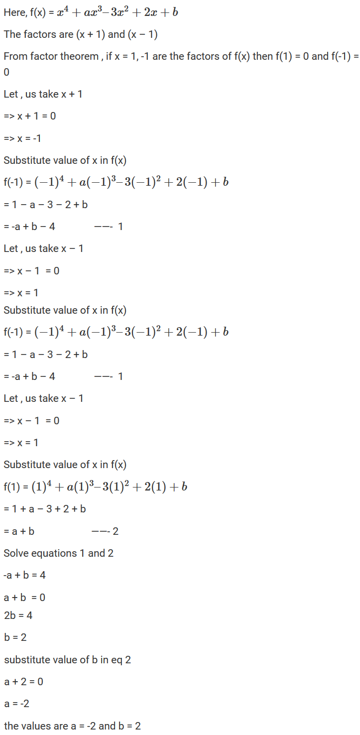 R.D. Sharma Solutions Class 9th: Ch 6 Factorization of Polynomials ...
