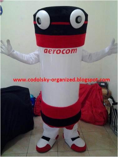 Badut Maskot, Baju Karakter, Kostum Promosi, dan boneka yang dipakai orang