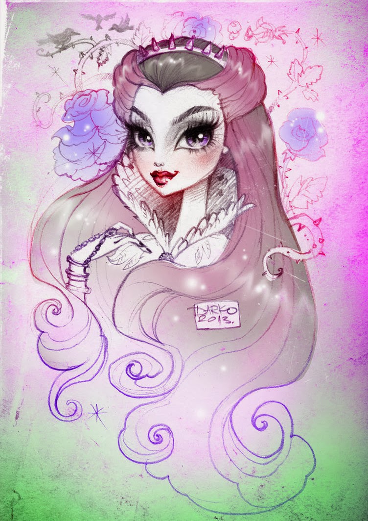 Ever After High Nataly: Algunos fan arts de Ever after high™