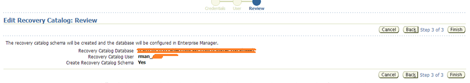 Step Into Oracle DBA ( SID ): Recovery Catalog update gives Error - java.sql.SQLException: ORA ...