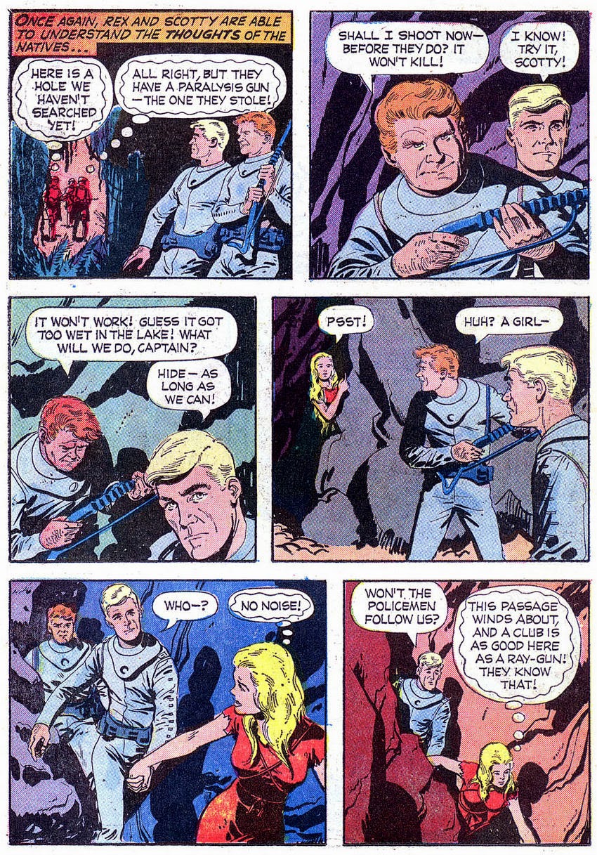 Pappy's Golden Age Comics Blogzine: Number 1482: Captain Venture and the Land Beneath the Sea