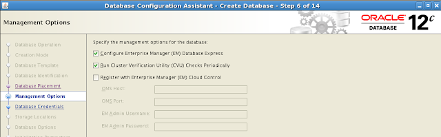 Trace of Thinking-path: [Oracle 12c RAC Install (3 of 3)] Create 12c RAC Database using DBCA