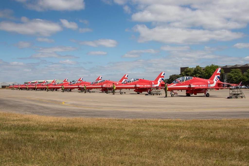 RAF Red Arrows begin training in Greece - Blog Before Flight ...