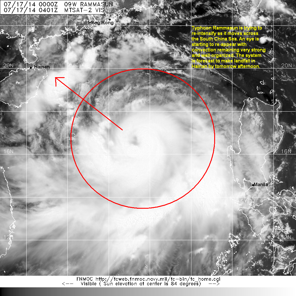 SA GITNA NG BAGYO: Typhoon Rammasun (Glenda) Update #13