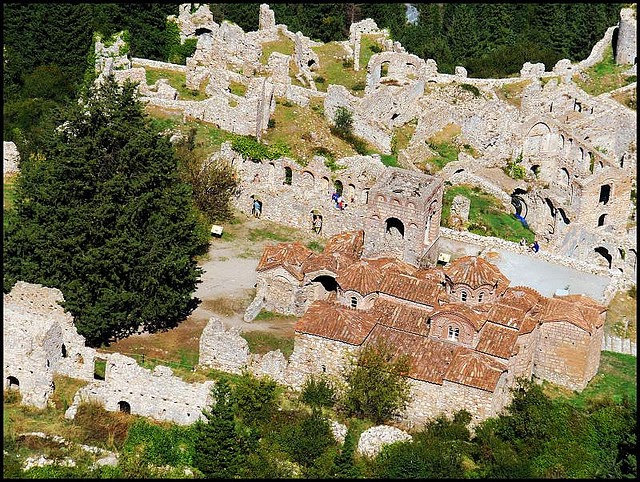 Patrimonio de la Humanidad: Sitio arqueológico de Mistra, Grecia 1989
