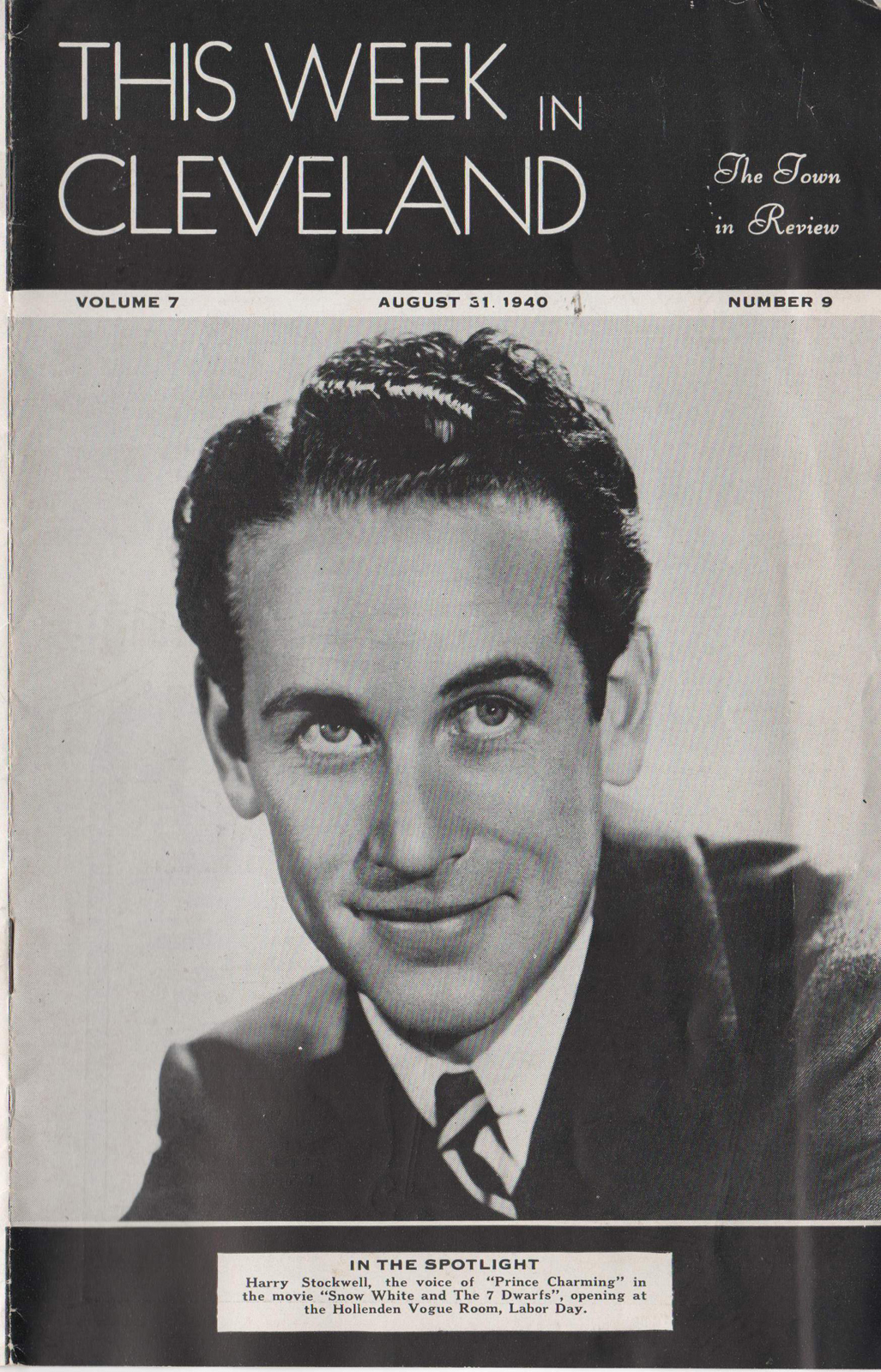 Filmic Light - Snow White Archive: "This Week In Cleveland" - Harry ...