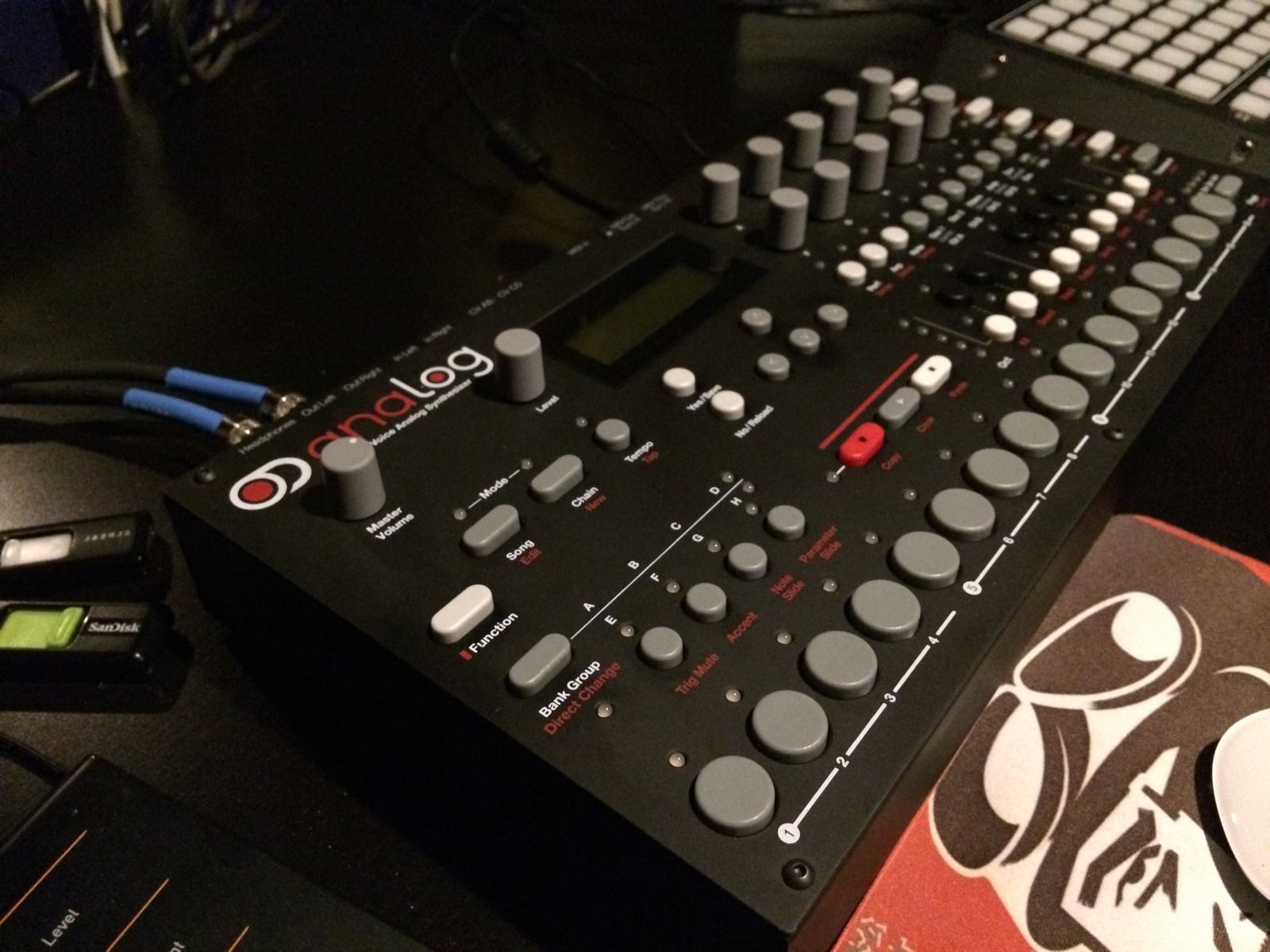 MATRIXSYNTH: Elektron Analog Four Synthesizer Sequencer