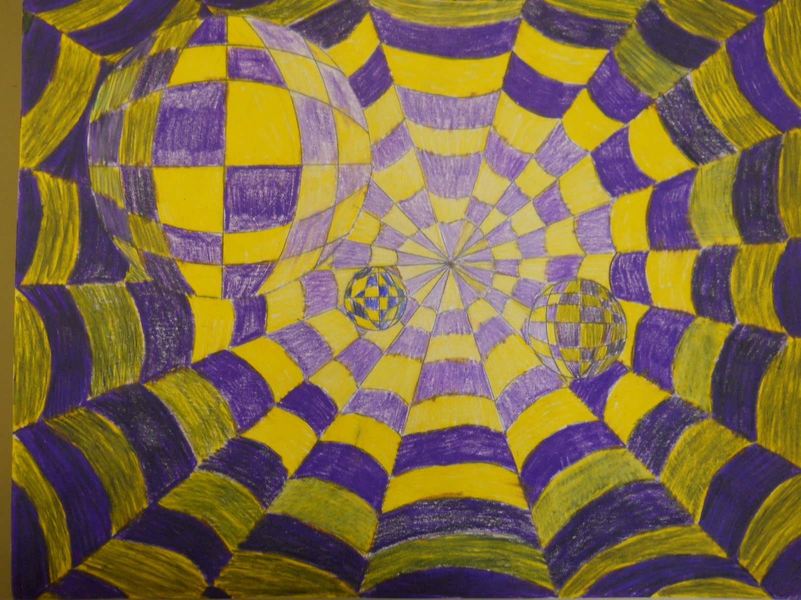 Art With Mrs. Lane: Op Art Floating World