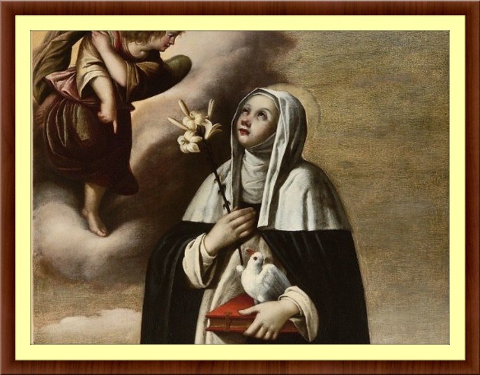 ALL SAINTS: ⛪ Blessed Columba of Rieti - Dominican Sister and Mystic