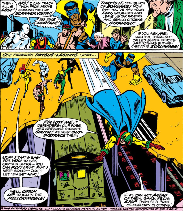 The Peerless Power of Comics!: Have No Fear--Captain Ultra Is Here!