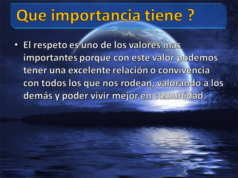 La Importancia Del Respeto Definicin Del Respeto